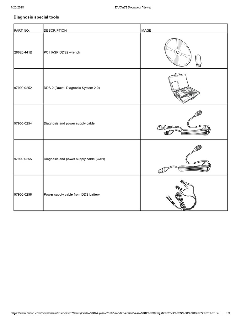 Diagnosis Special Tools | PDF