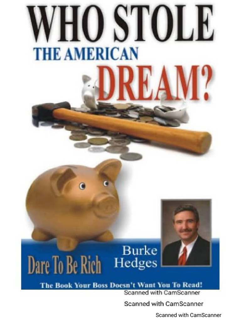 ENGLISH Who Stole The American Dream | PDF