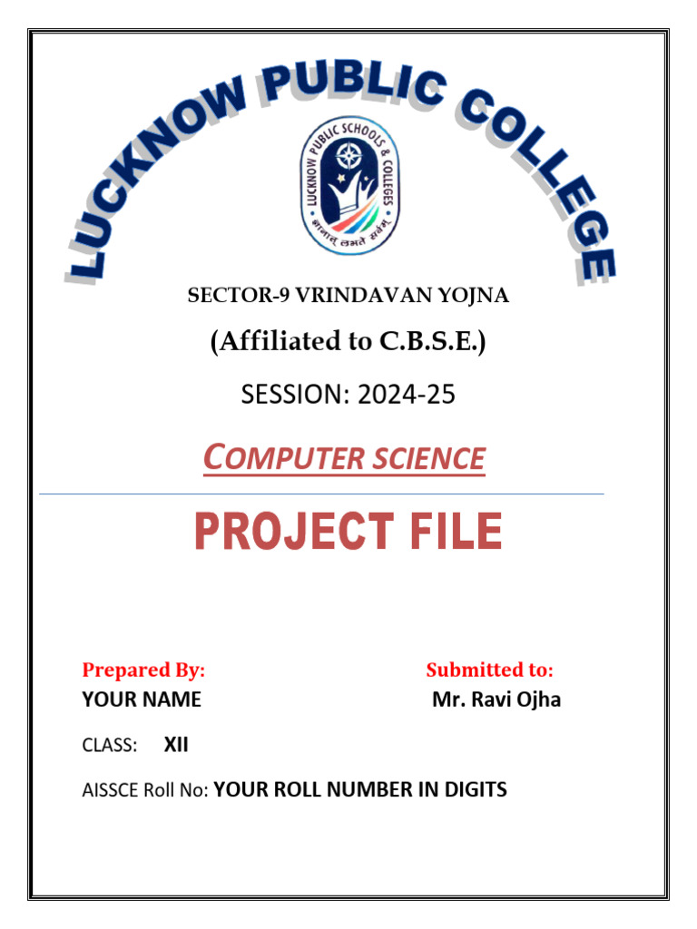 Project File | PDF