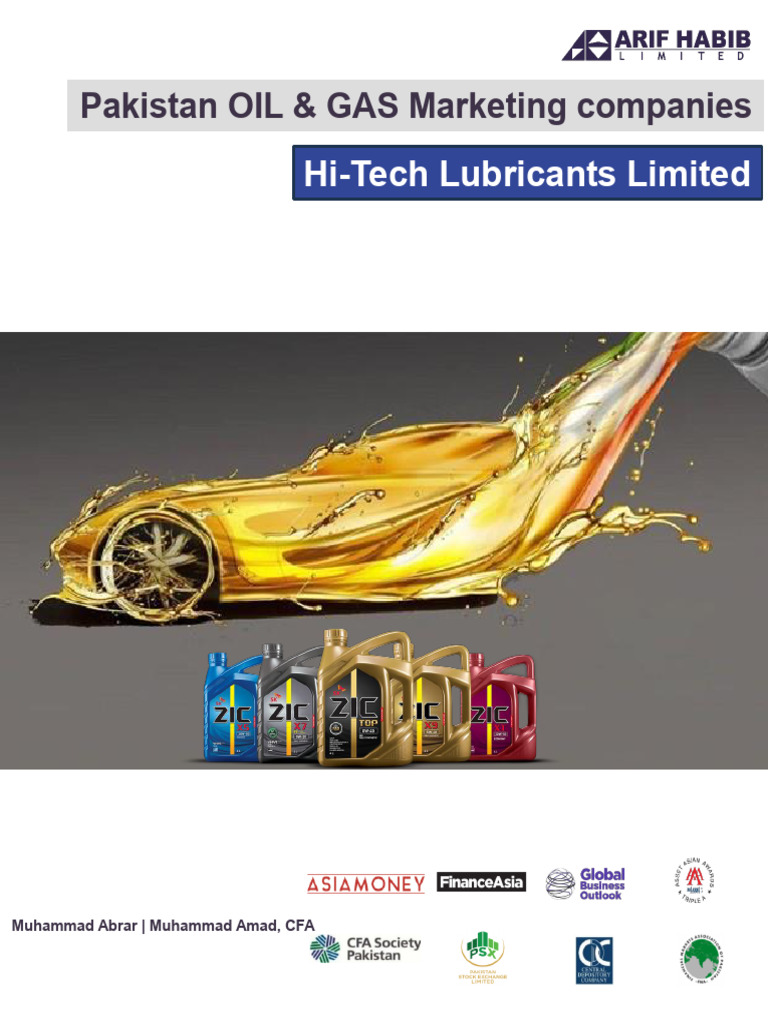 HTL Report-27-Aug-24 | PDF | Motor Oil | Valuation (Finance)