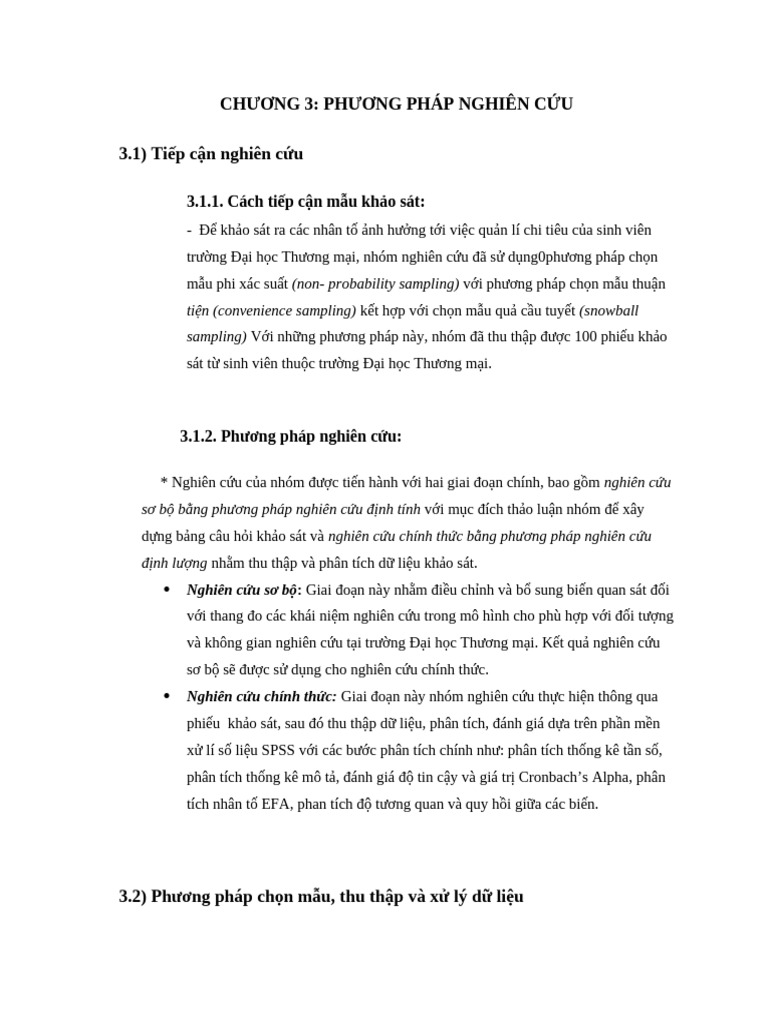 Chương 3 PPNC | PDF