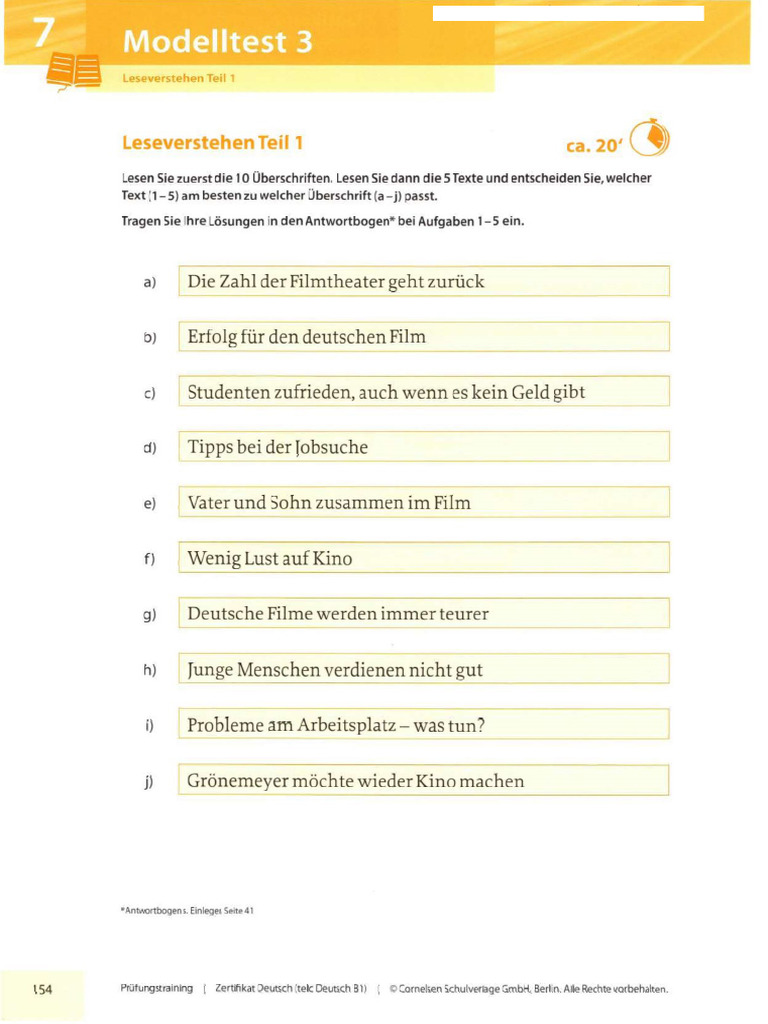Modelltest 3 | PDF