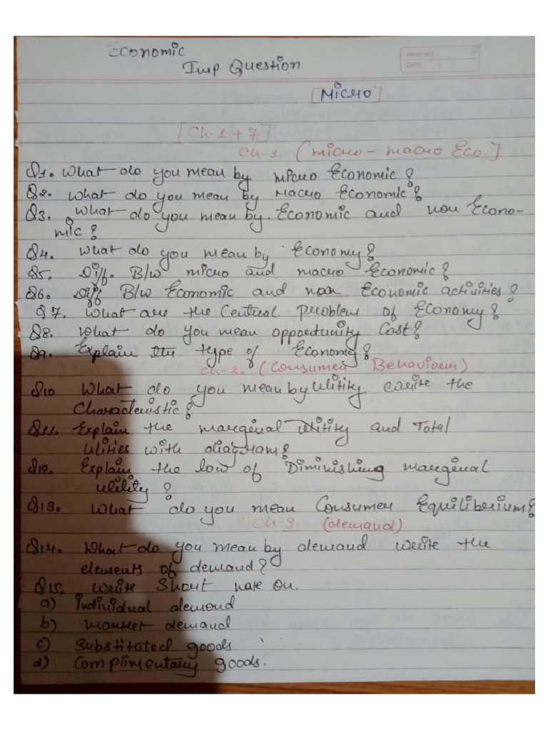 Economics Paper Style | PDF
