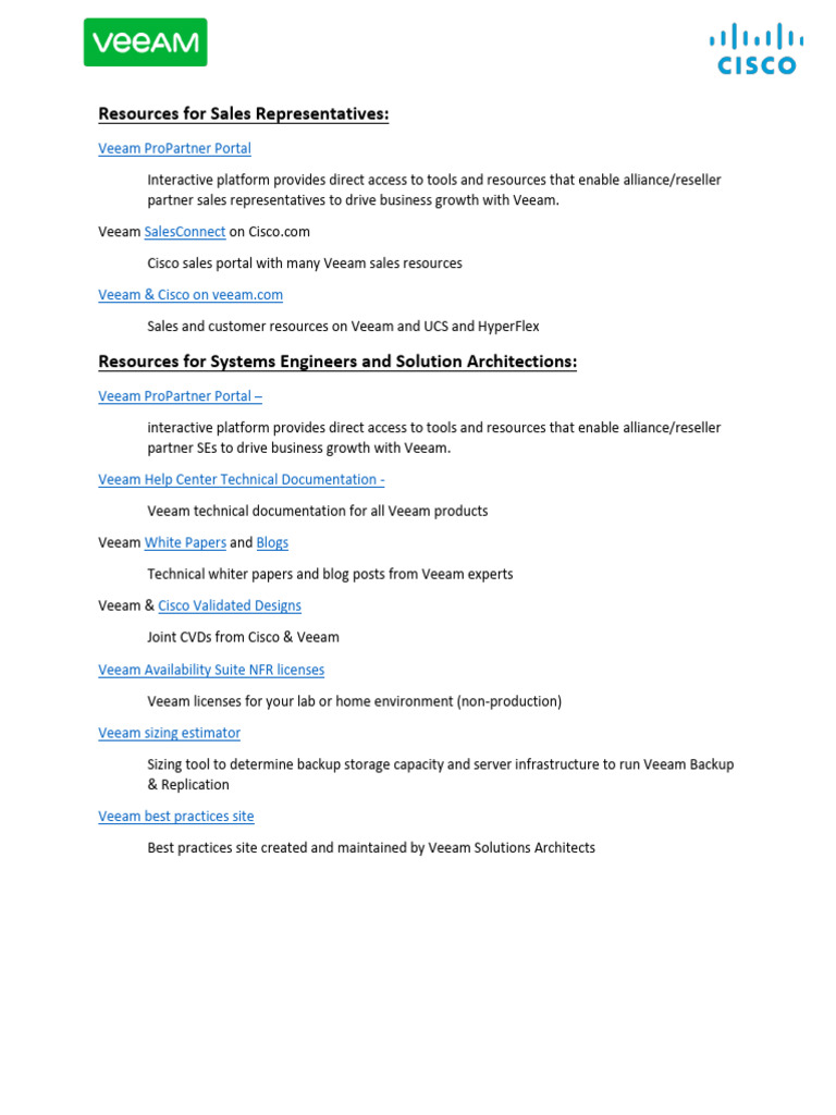 Veeam Backup Additional Resource | PDF