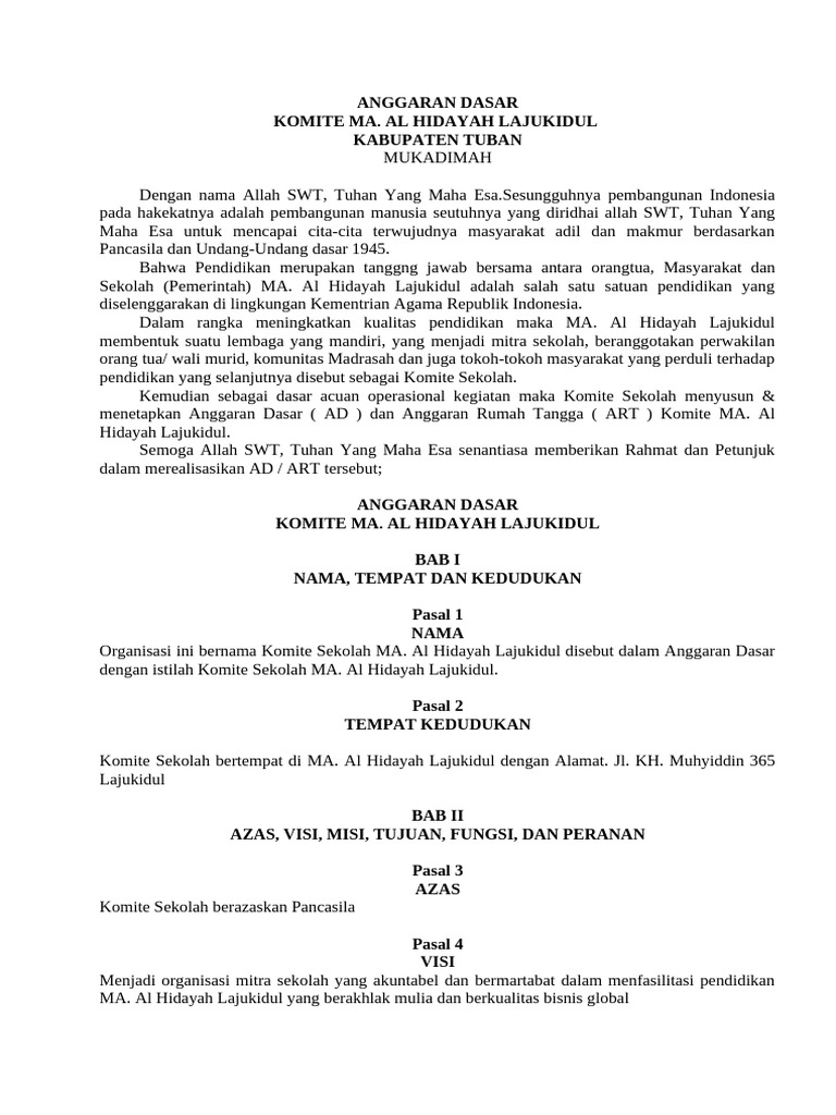 Adart Komite | PDF