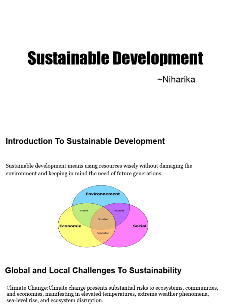 Sustainable Development | PDF | Sustainability | Sustainable Development