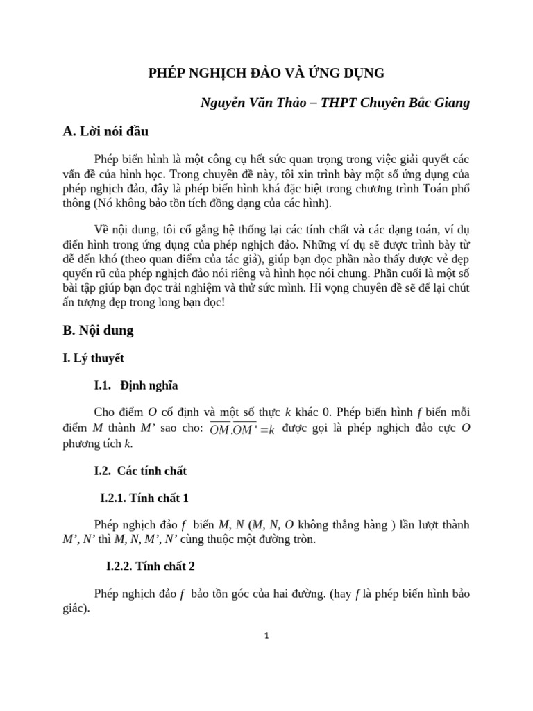 Phep Nghich Dao | PDF