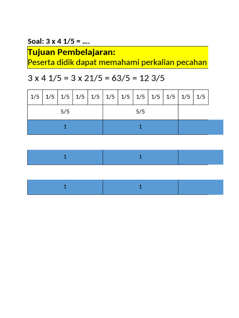 Media Pembelajaran Pecahan | PDF