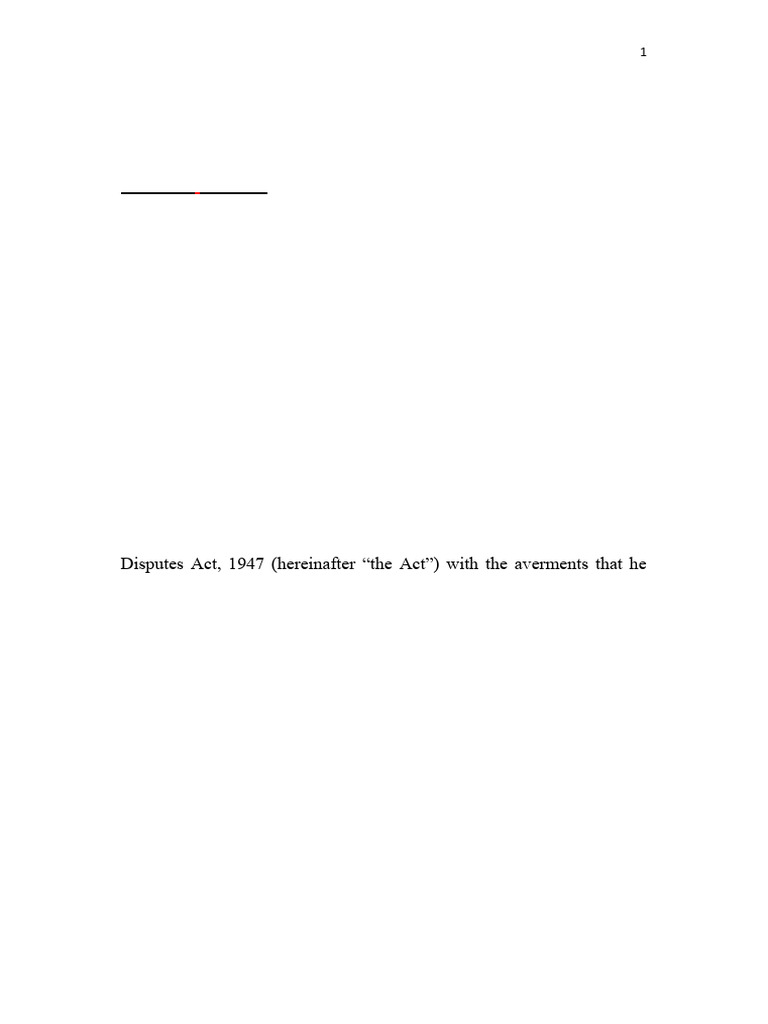 Section 33 ID Act | PDF | Judiciaries | Justice