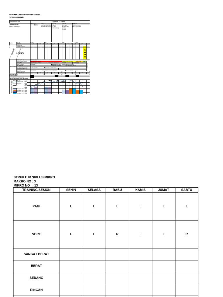 Periodisasi Samuel Raja | PDF | Physical Fitness | Physical Exercise