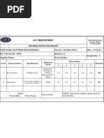 Pre-Dispatch Inspection Report | PDF | Industries | Metals