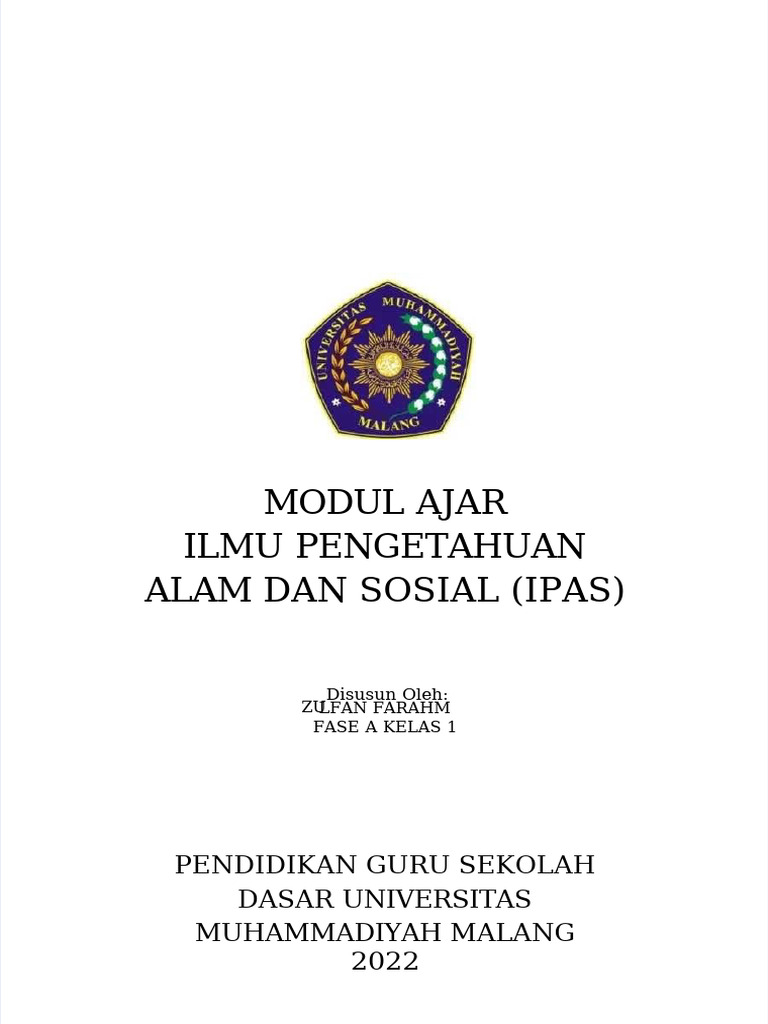 PDF Modul Kelas 1 Fase A - Compress | PDF