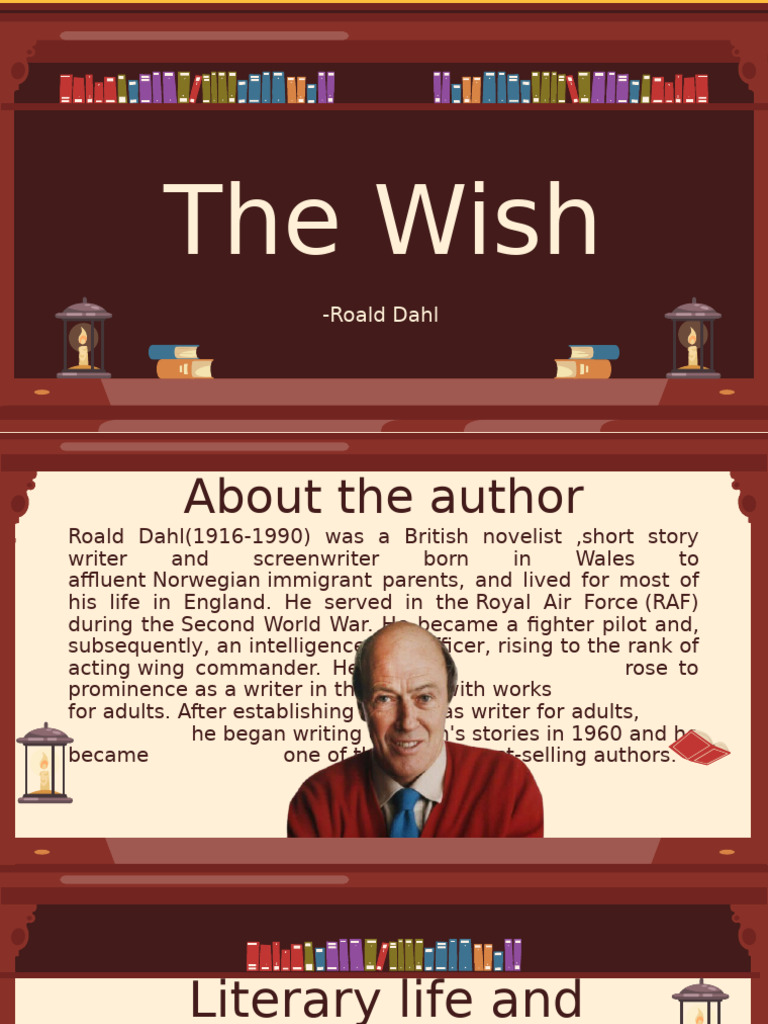 The Wish - Roald Dahl (Final) | PDF