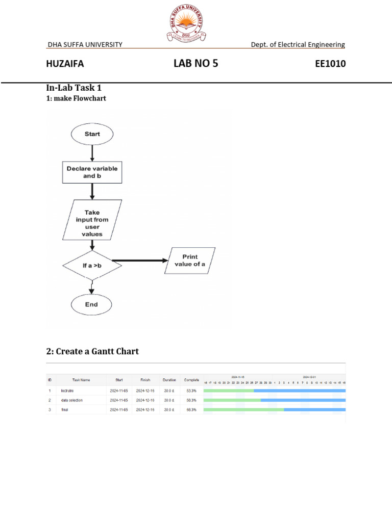 Lab No 5 | PDF | Electrical Engineering | Electronics