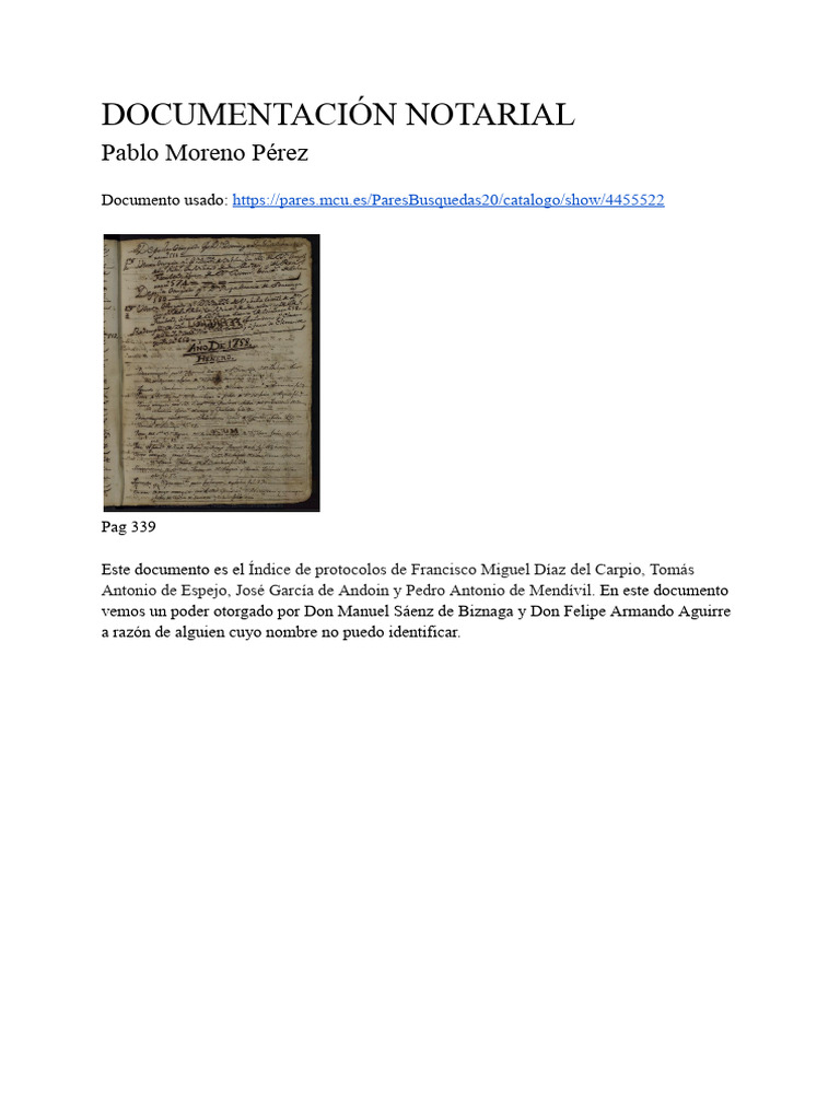 Documento Notarial | PDF