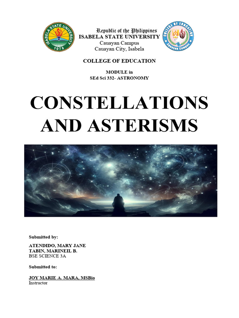Constellations and Asterisms | PDF | Astronomy | Ptolemy