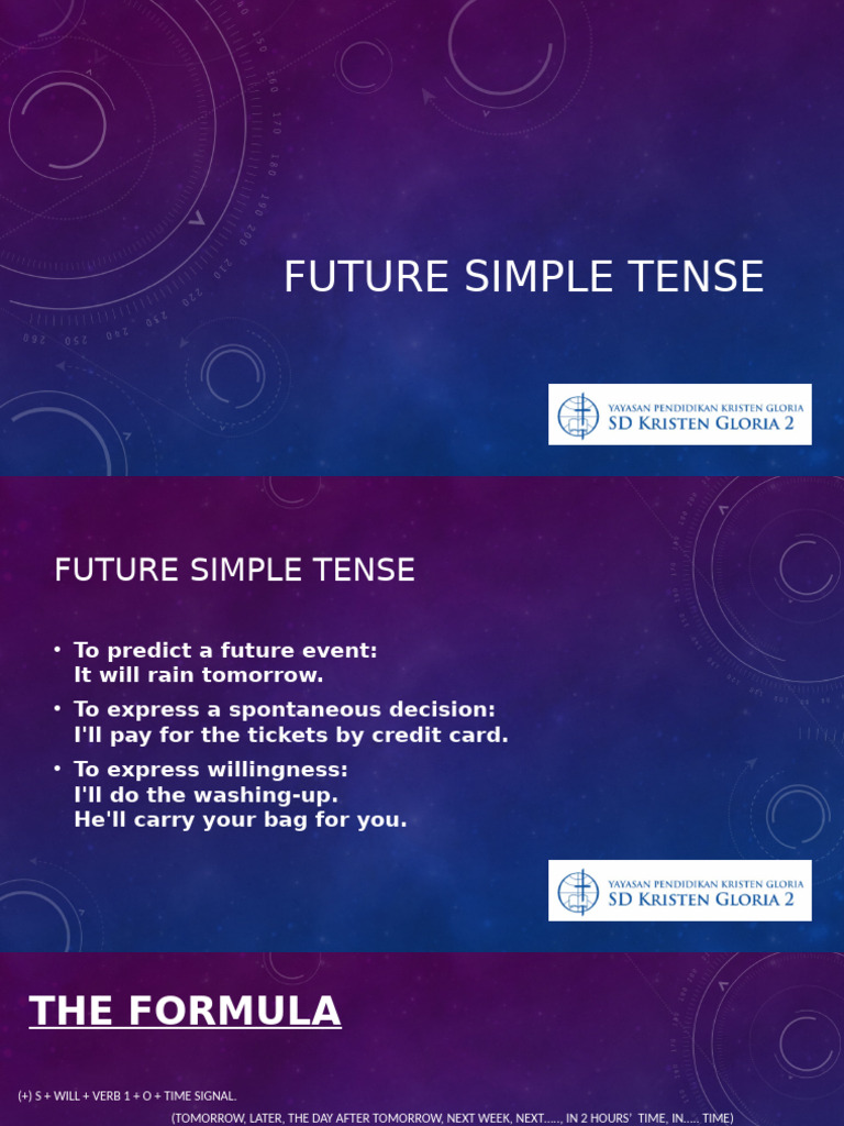 Future Simple Tense | PDF