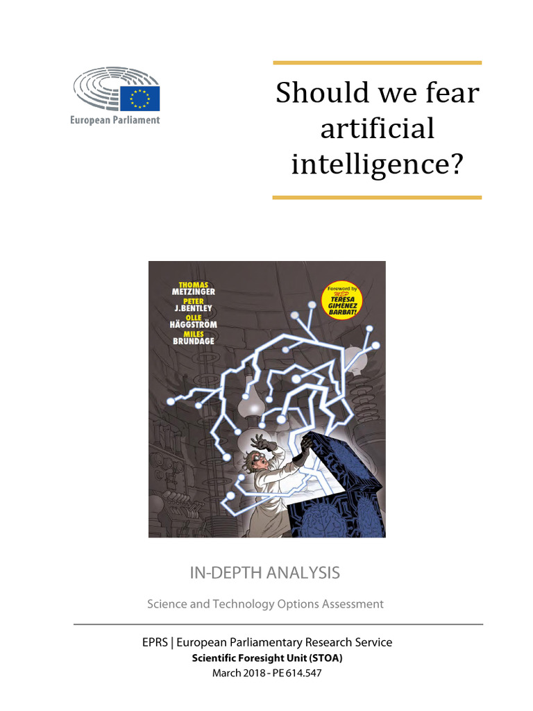 Metzinger Et Al - Should We Fear Artificial Intelligence - PDF - Anna's Archive | PDF ...