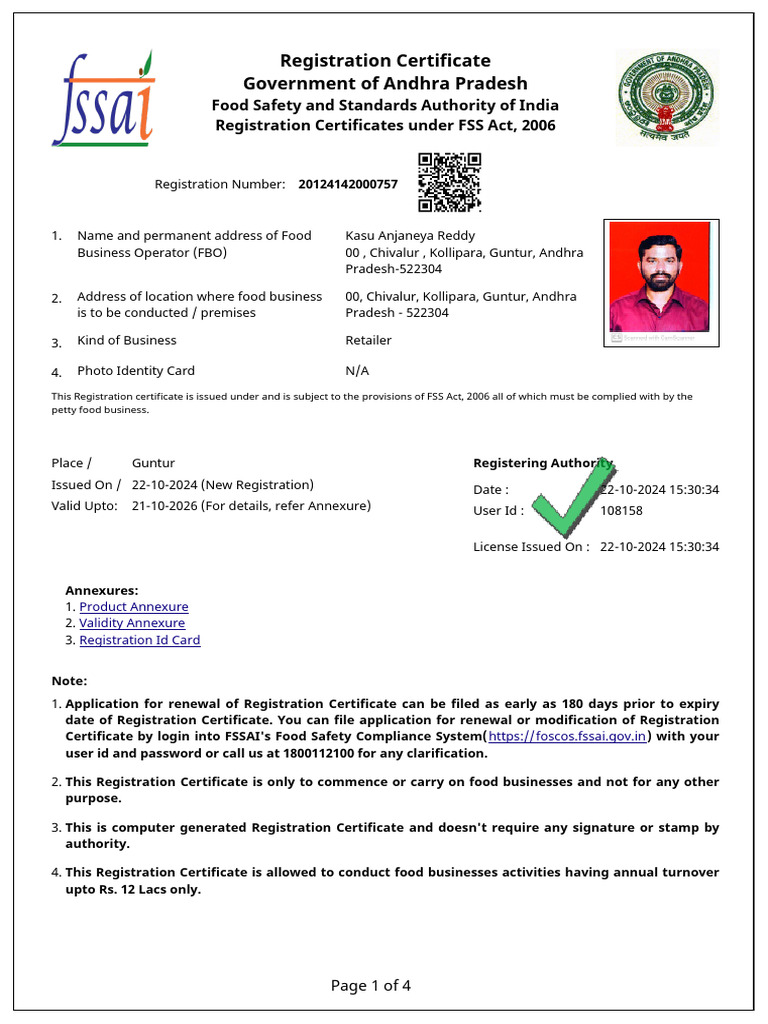 Reddy | PDF | Identity Document | Authentication