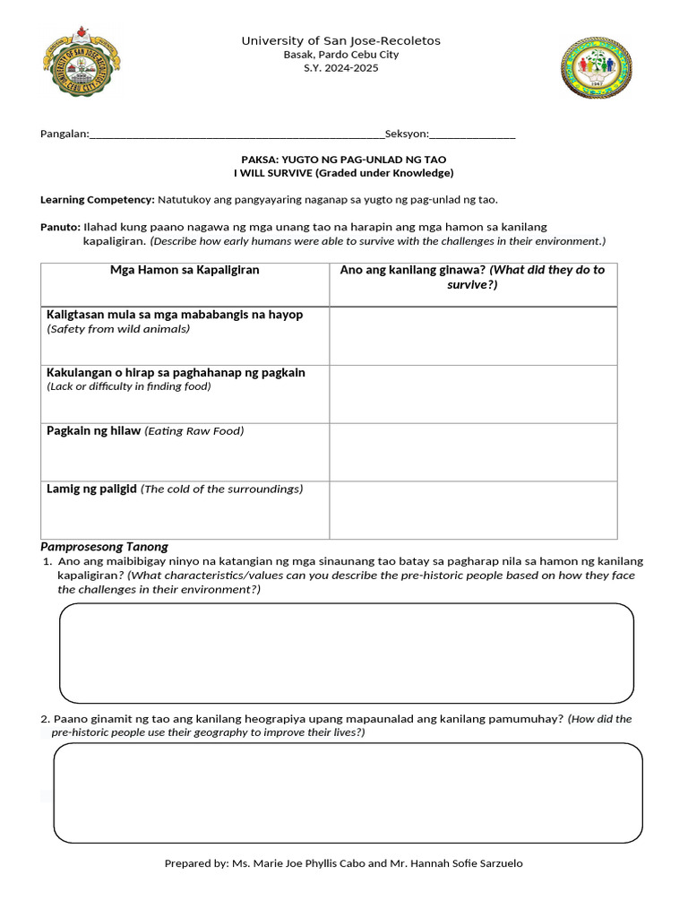 G8 AP I Will Survive (Asynchronous Task) | PDF