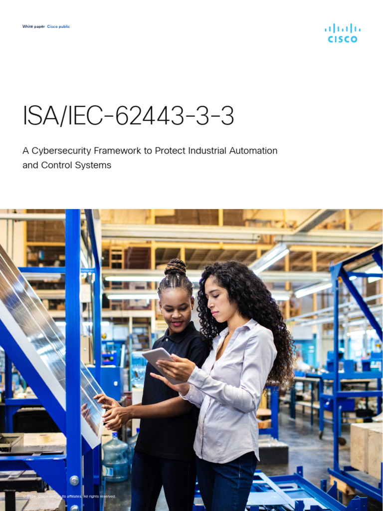 Cisco's ISA/IEC-62443-3-3 IACS Security Guide | PDF | Computer Network ...