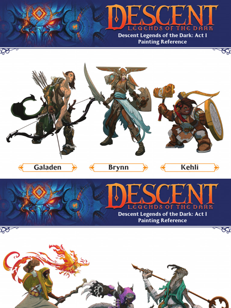 A1 Descent Painting Guide | PDF