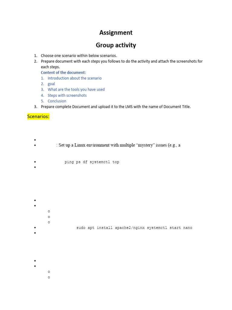 Assignment - Group Activity | PDF | Computer File | Web Server