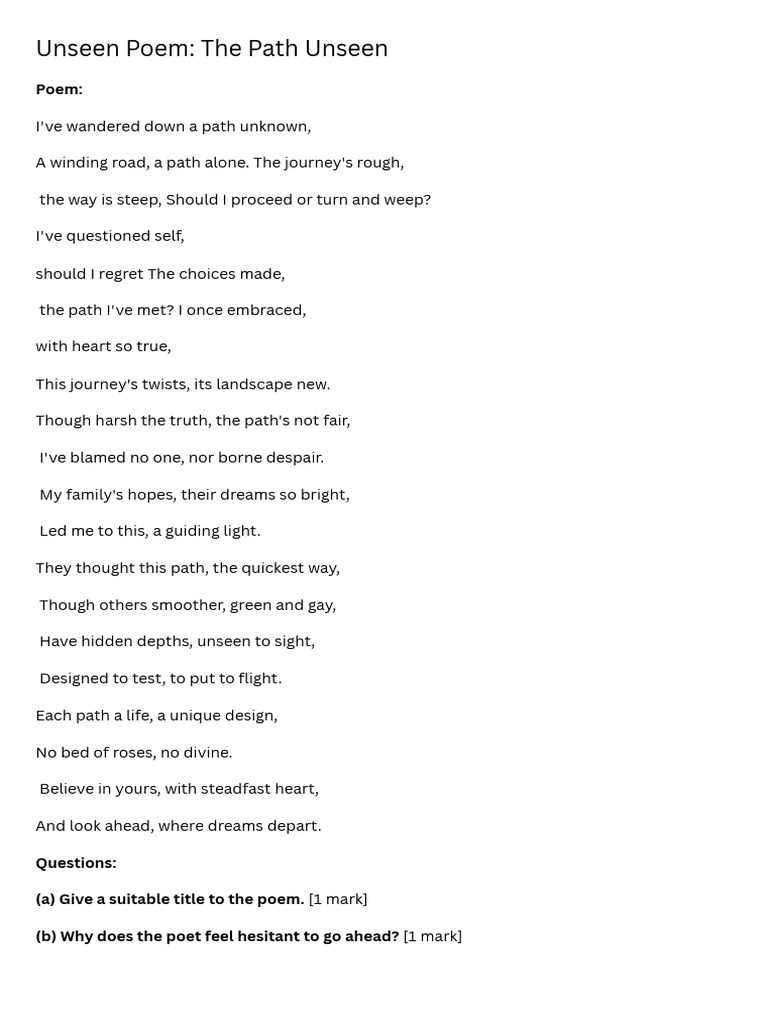 Poetry Analysis for Students | PDF