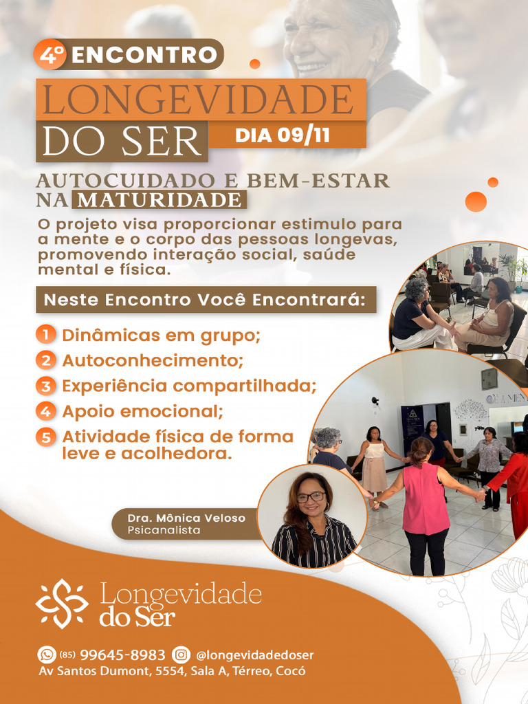 Longevidade Do Ser 4 Encontro | PDF