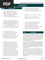 Analysis of "A Minor Role" by U.A. Fanthorpe | PDF | Poetry