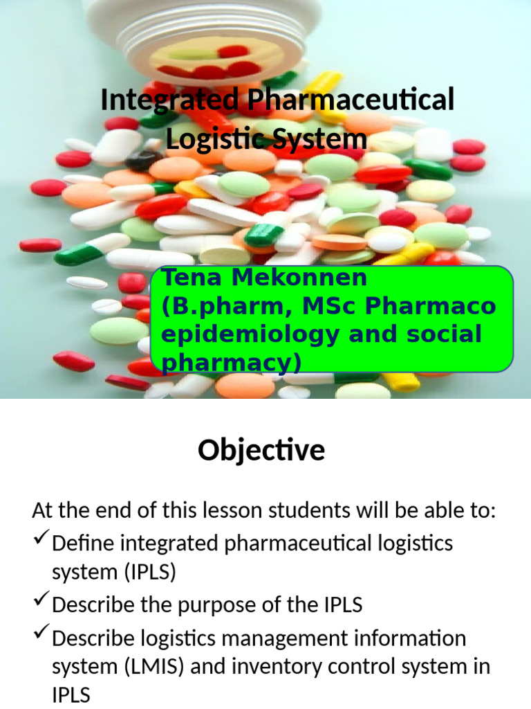Integrated Pharmaceutical Logistic System | PDF | Pharmacy | Logistics
