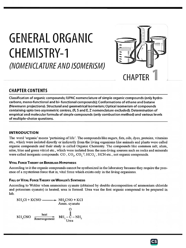 Fundamentals of Chemistry Part 1 | PDF