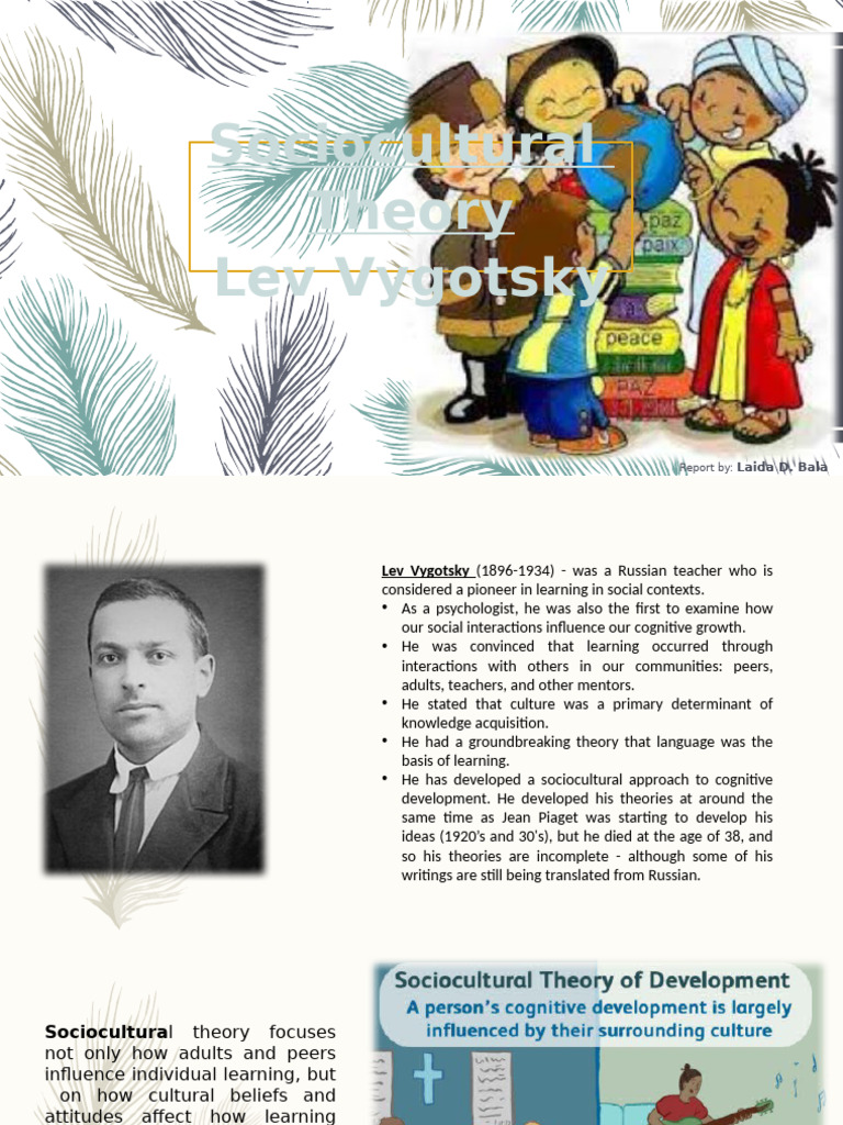 Sociocultural Theory Vygotsky | PDF | Cognition | Behavior Modification