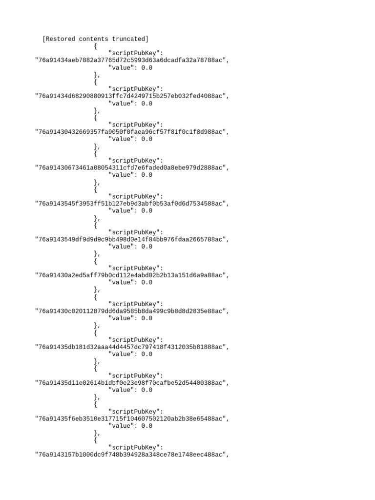 Terminal Saved Output | PDF