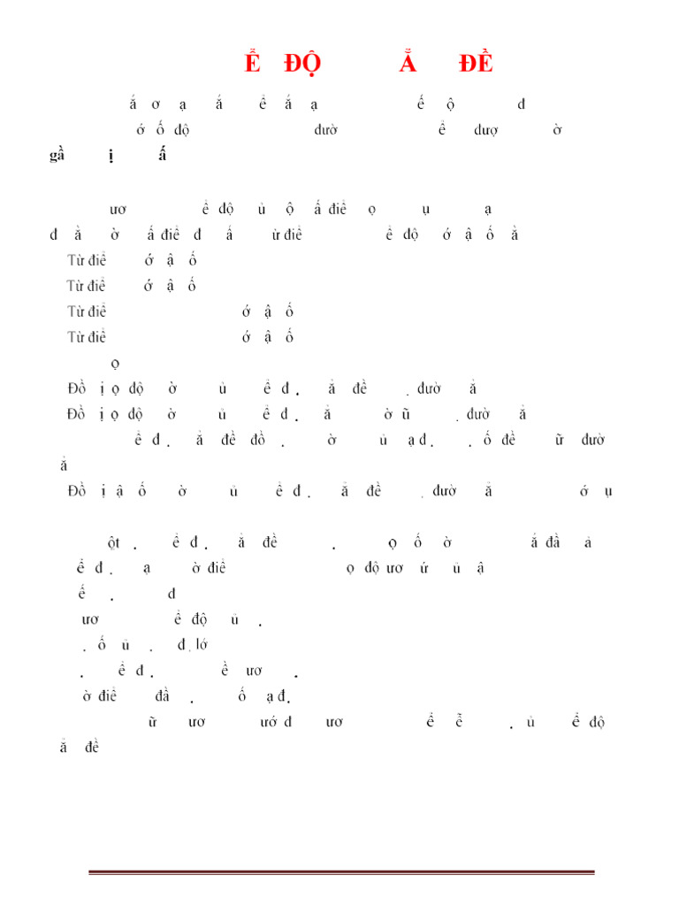 Chuy N NGTHNG U: Trang 1 | PDF