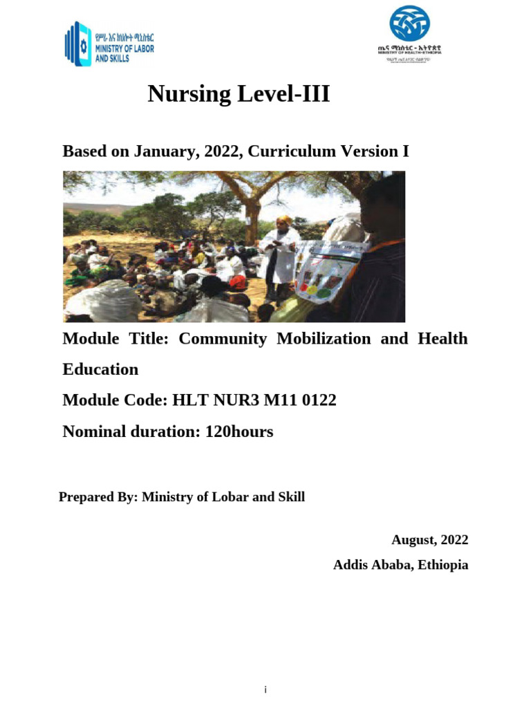 Health Education Final Version | PDF | Focus Group | Needs Assessment