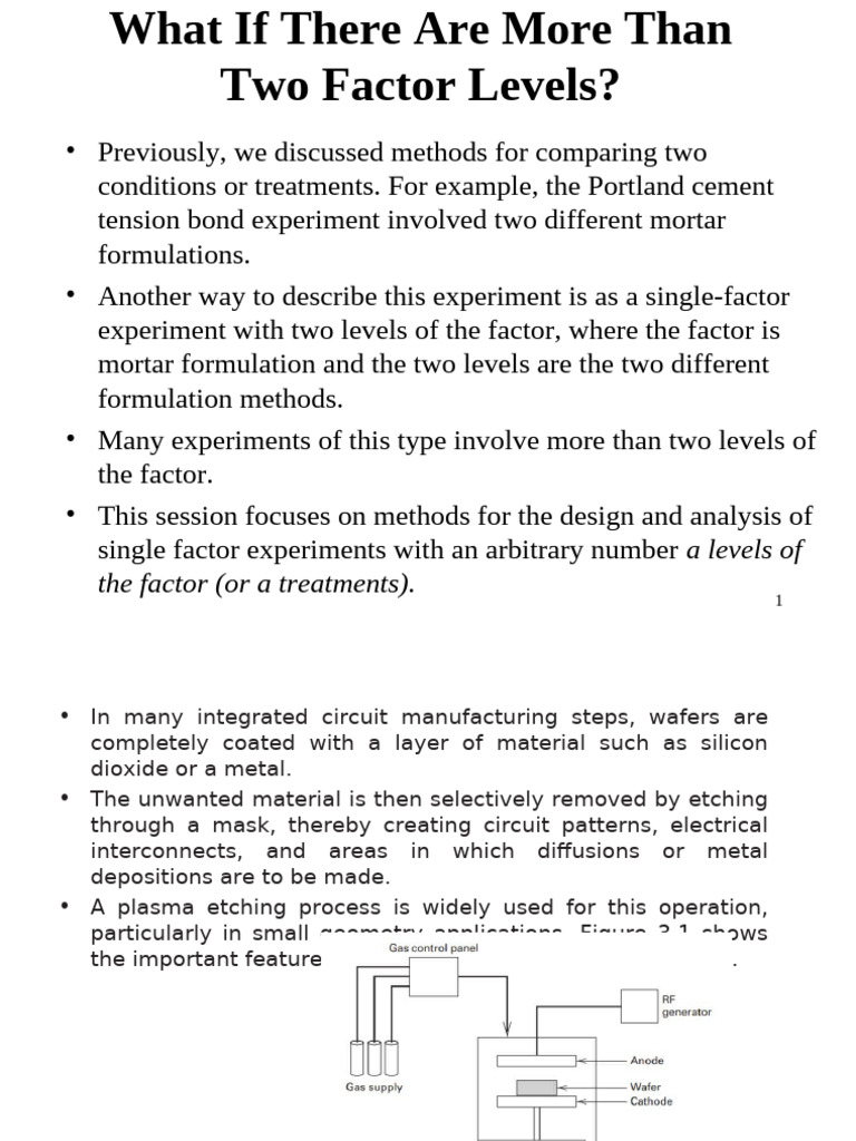 Lecture 3 Chapter 3 ANOVA | PDF | Errors And Residuals | Analysis Of Variance