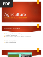 Chapter 3 Agriculture Class 8 Notes | PDF | Agriculture | Crops
