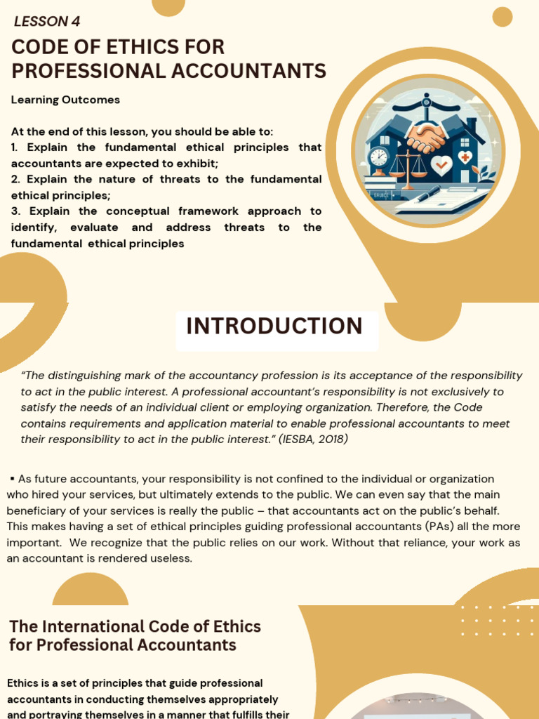Lesson 4 Code of Ethics - 20240708 - 092502 - 0000 | PDF | Audit ...