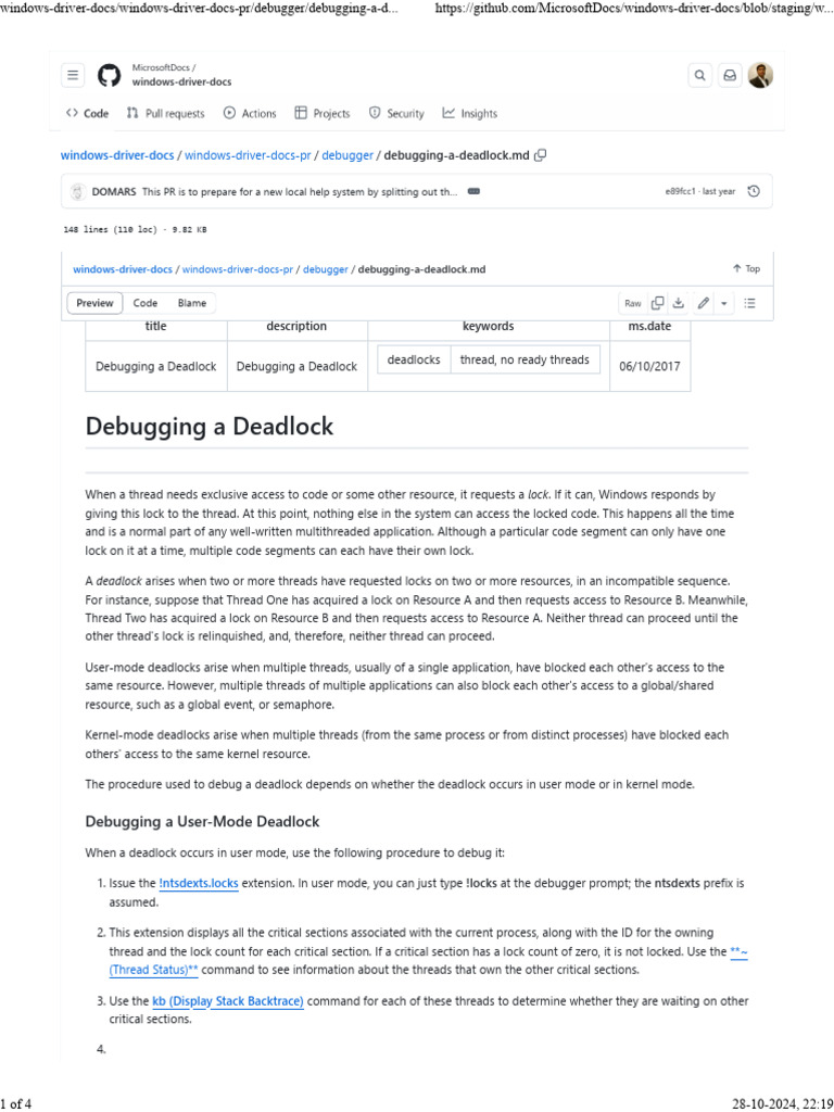 windows-driver-docs | PDF | Thread (Computing) | Kernel (Operating System)