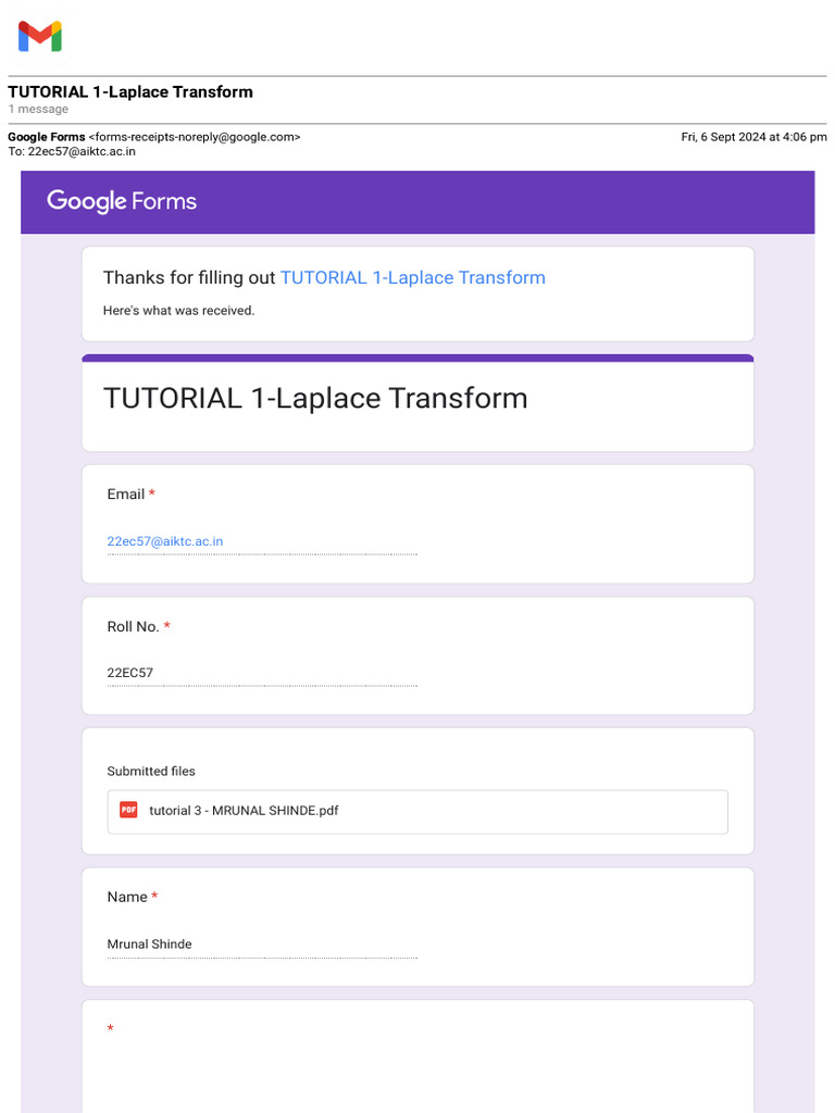 Laplace Transform Tutorial | PDF
