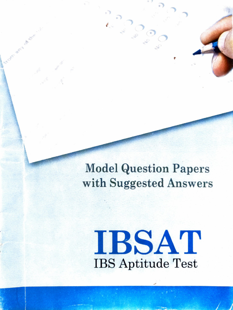 IBSAT Model Question Paper With Solutions | PDF