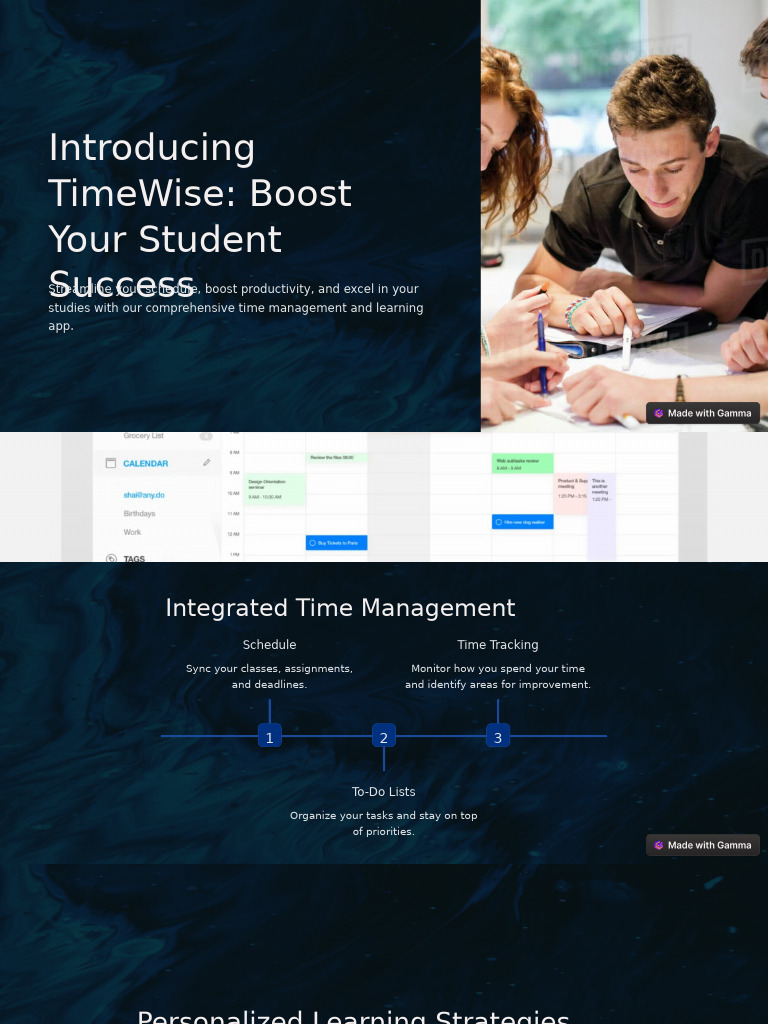 Introducing TimeWise Boost Your Student Success | PDF