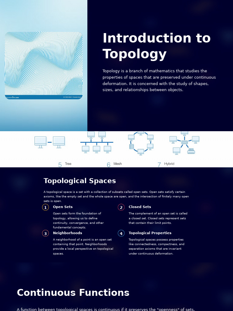 Introduction to Topology | PDF | Topology | Continuous Function
