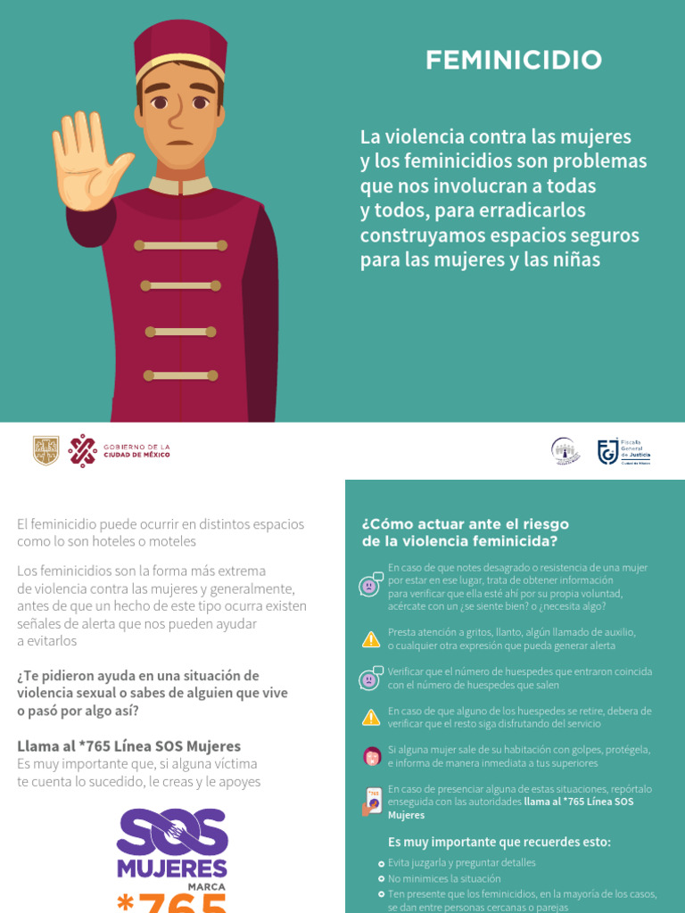 Postal Feminicidio 2023 | PDF | La violencia contra las mujeres | Justicia