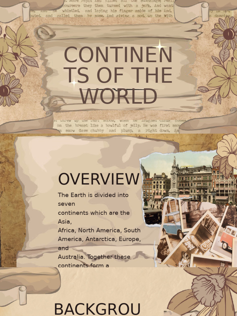 Continents of The World - 20241003 - 225932 - 0000 | PDF | Continent ...
