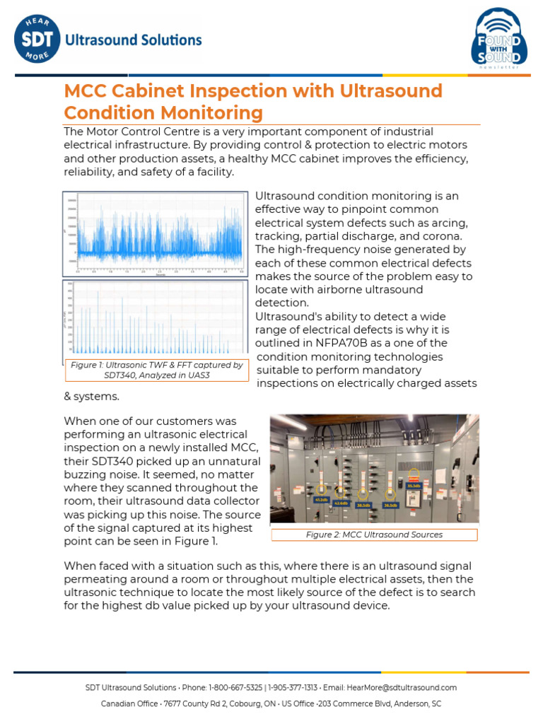 Electrical Case Study Collection | PDF | Ultrasound | Electrical Breakdown