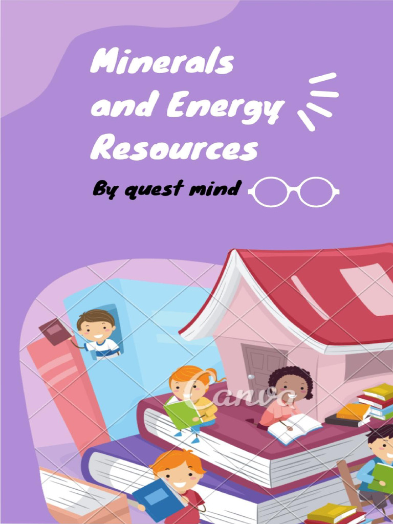 Minerals and Energy Resources Class 10 Notes | PDF