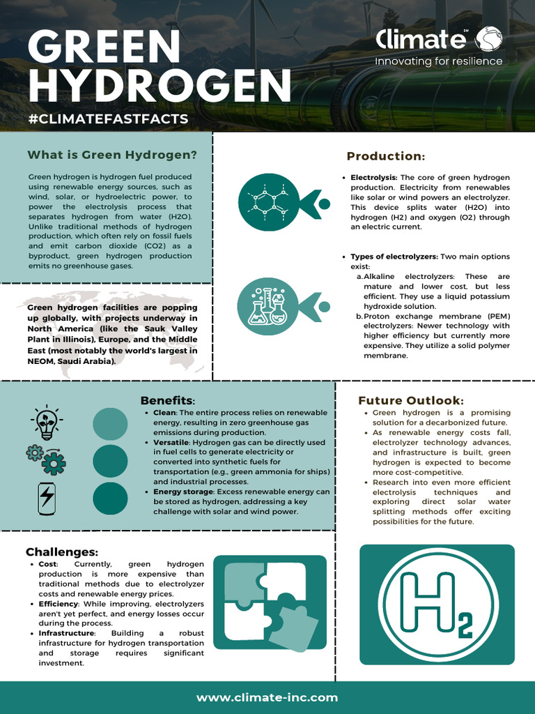 Green Hydrogen | PDF | Hydrogen | Sustainable Technologies
