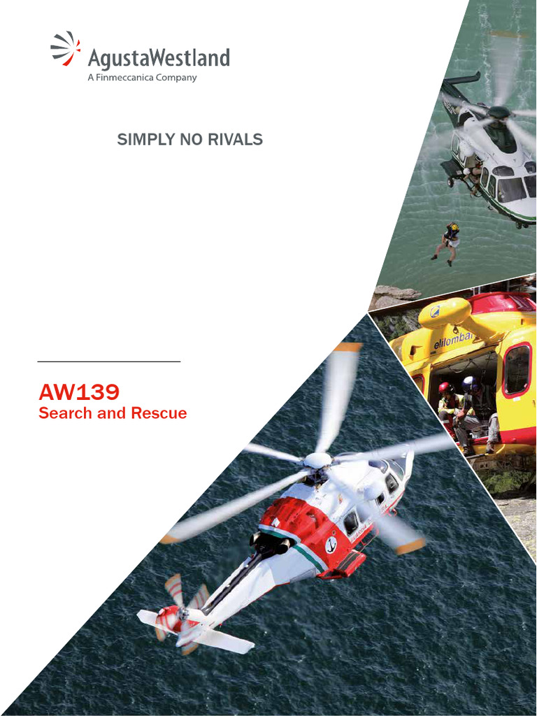 Aw139 Search and Rescue-Brochure | PDF | Aircraft Configurations | Aviation
